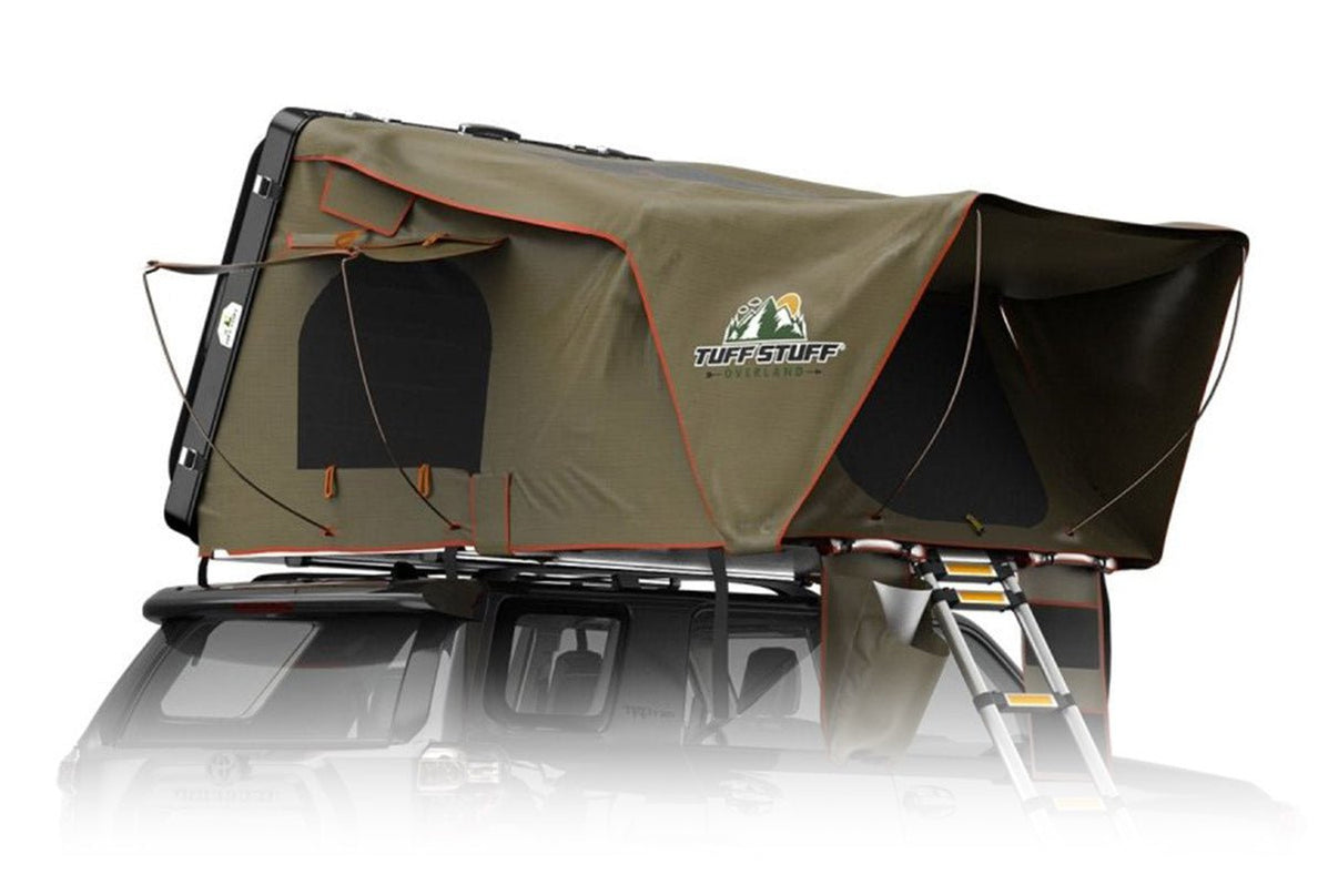 Tuff Stuff ALPHA® Hard Top Side Open Tent, Black, 3+ Person — Green ...