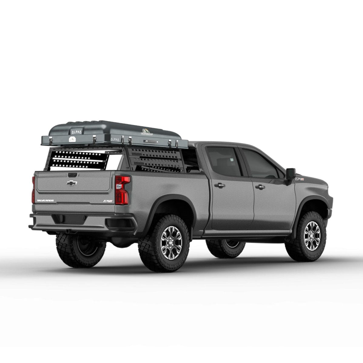 Tuff Stuff ALPHA® Hard Top Side Open Tent, Gray, 3+ Person — Green Gear ...